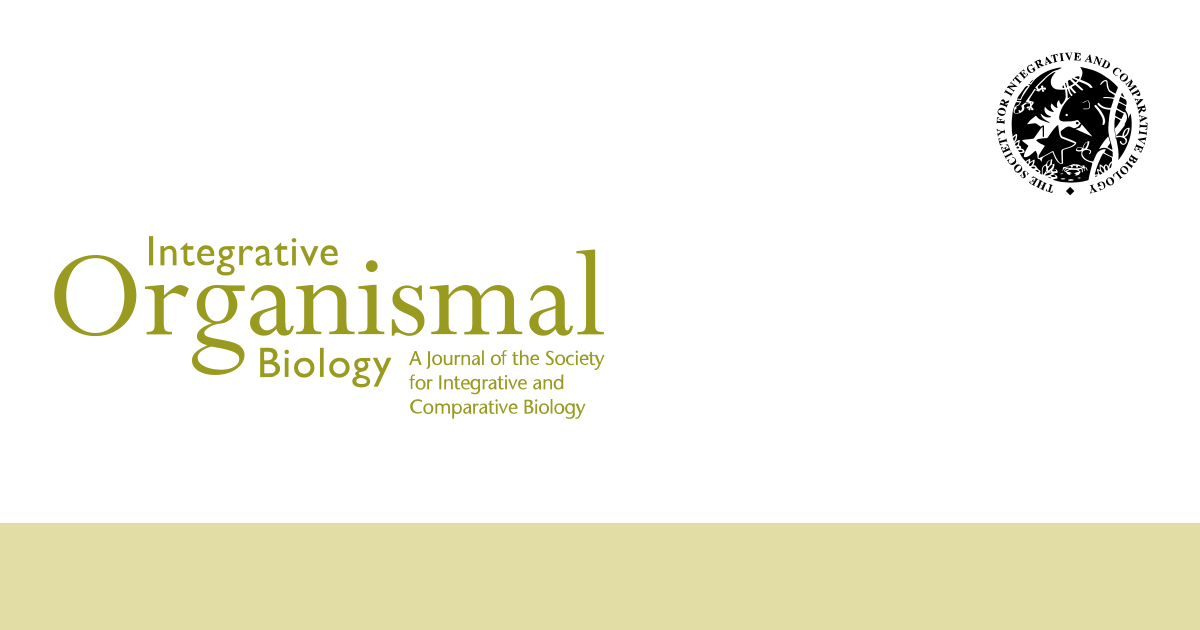Special Issue on Integrative Biology of Organismal Development ...